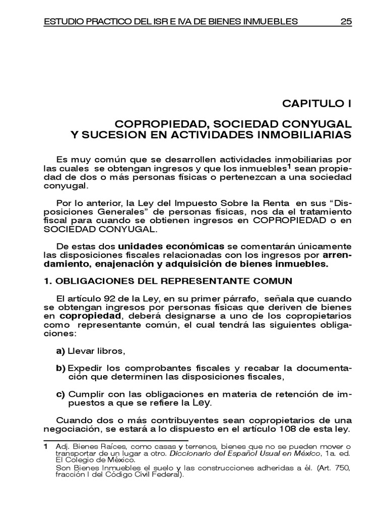 4 Copropiedad, Sociedad Conyugal y Sucesion en Actividades ...