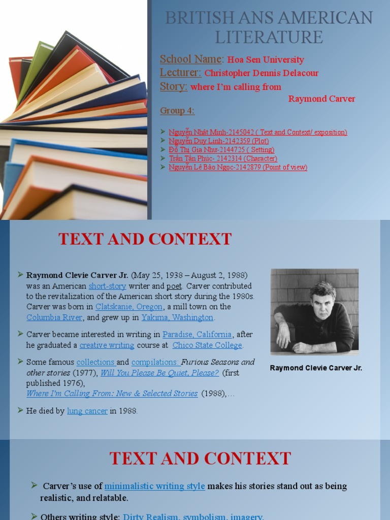 British Ans American Literature | PDF