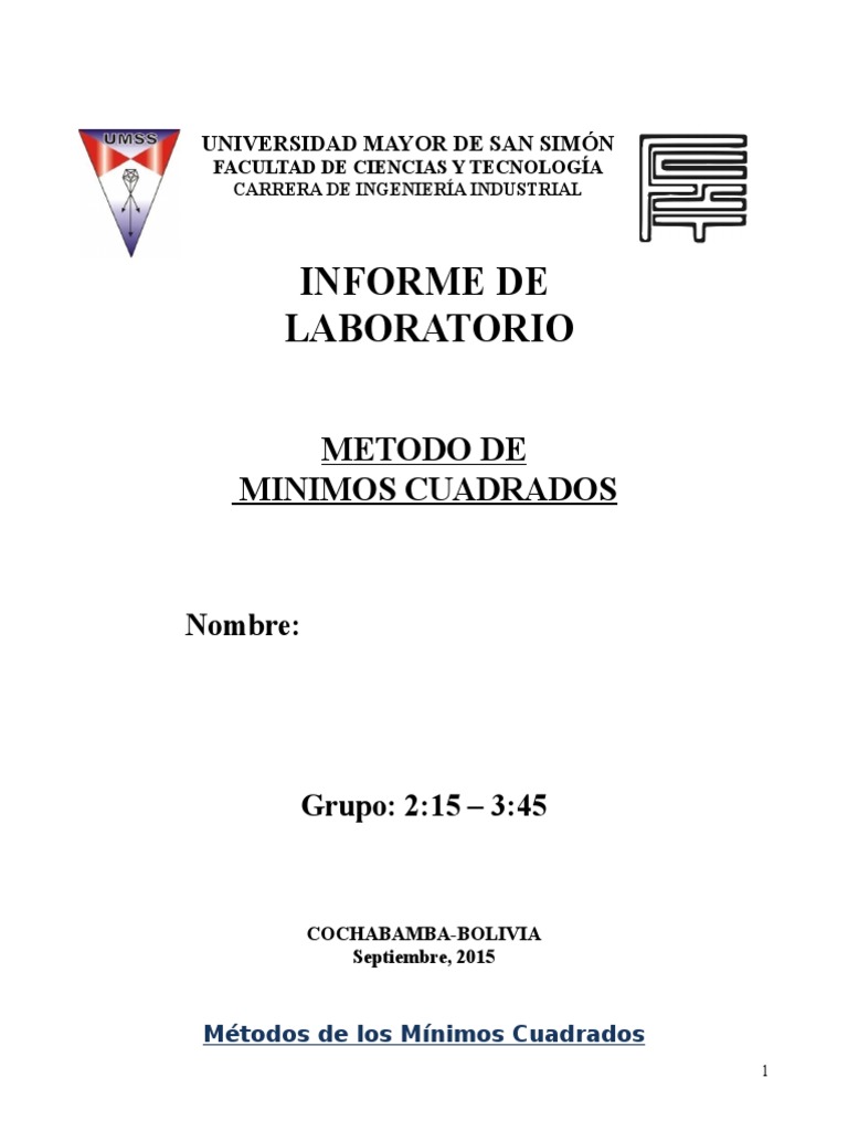 Minimos Cuadrados | PDF | Conceptos matemáticos | Álgebra