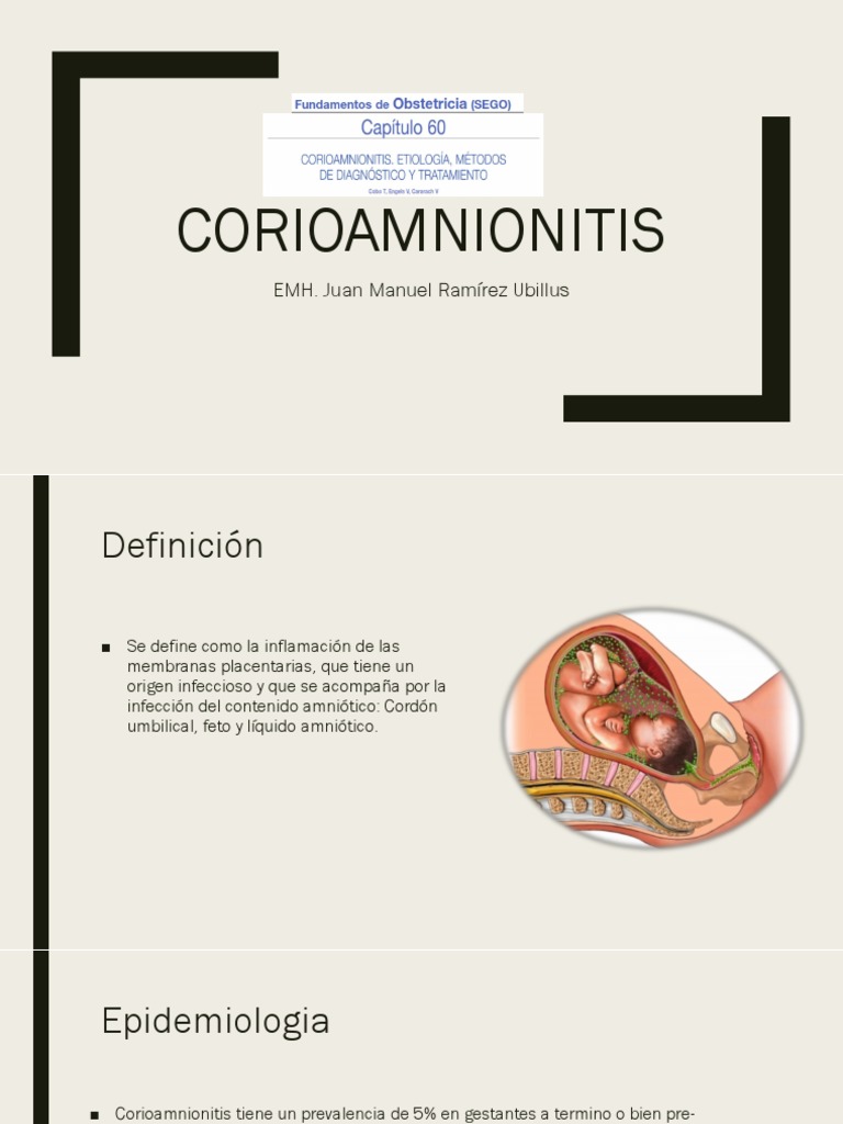 CORIOAMNIONITIS | PDF | Placenta | Parto