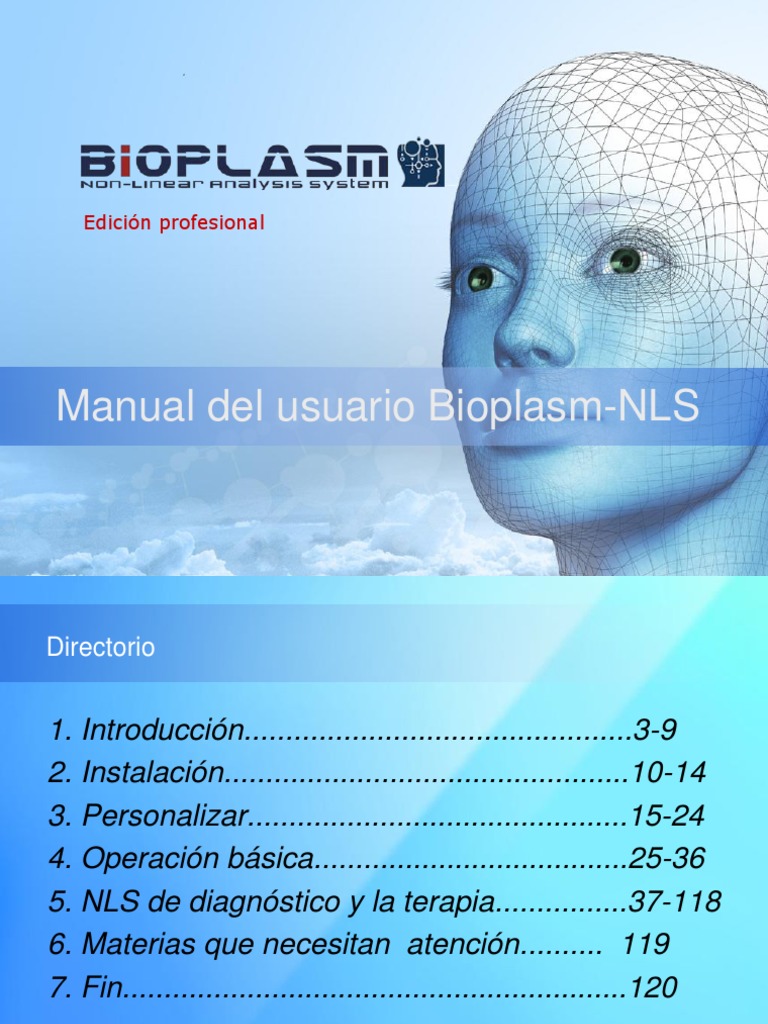 Manual Del Usuario Bioplasm-NLS | PDF | Point and Click | Ventana ...