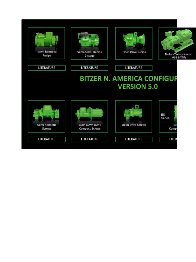 BITZER Configurator - V5.0 External | PDF | Vacuum Tube | Pump