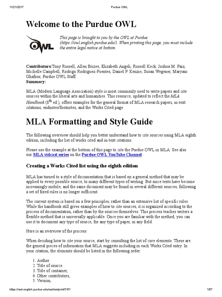 Purdue Owl | PDF | Note (Typography) | Ellipsis
