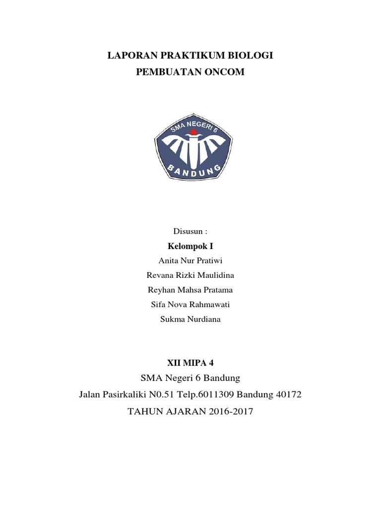 Laporan Pembuatan Oncom | PDF