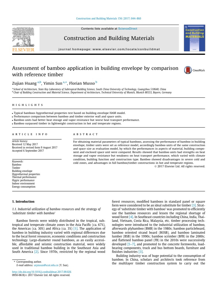 32 Assessment of Bamboo Application in Building Envelo 2017 ...