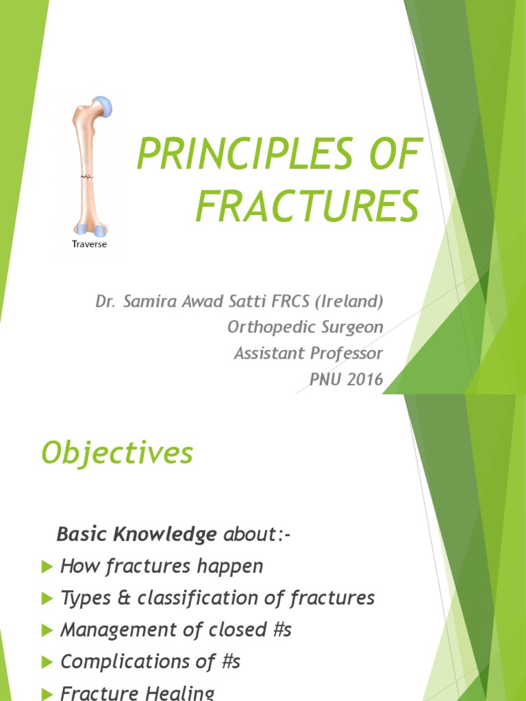 Principles of Fractures | PDF | Fracture | Medical Specialties