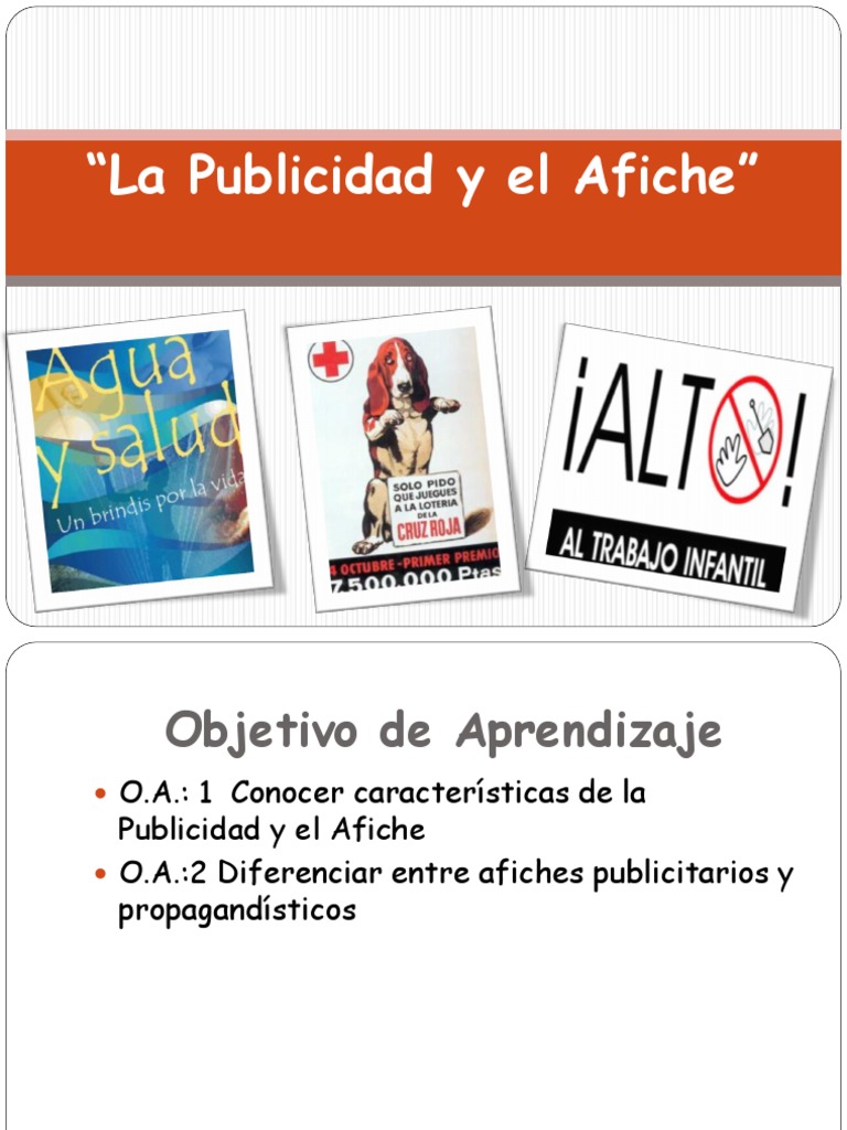 El Afiche | PDF