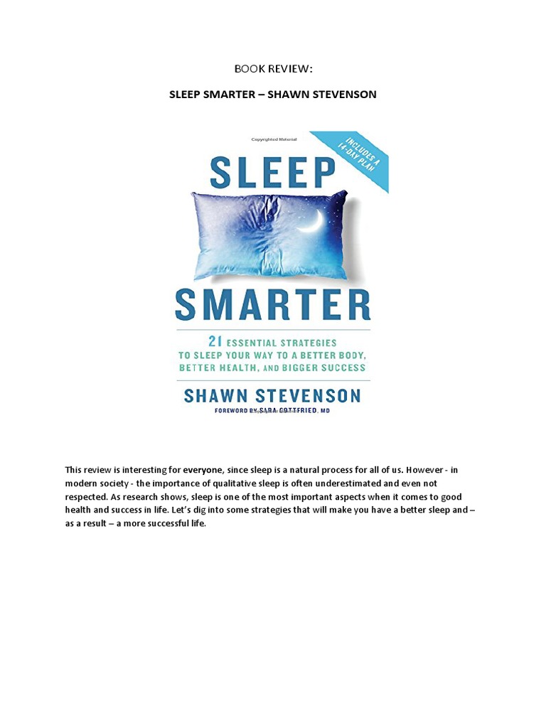 Book Summary Sleep Smarter | PDF | Sleep | Fat