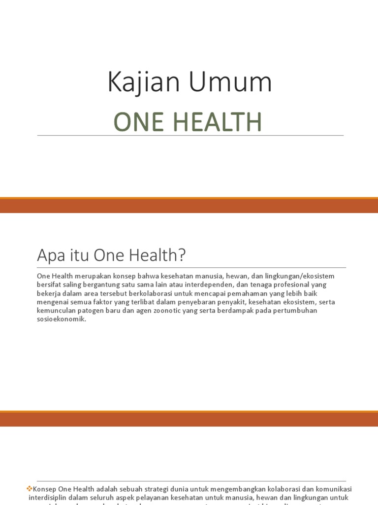 One Health | PDF