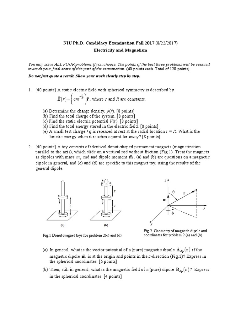 Em All | PDF | Magnetic Field | Capacitor