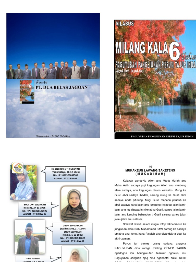 Silabus Milang Kala Genep Tahun 2013 | PDF