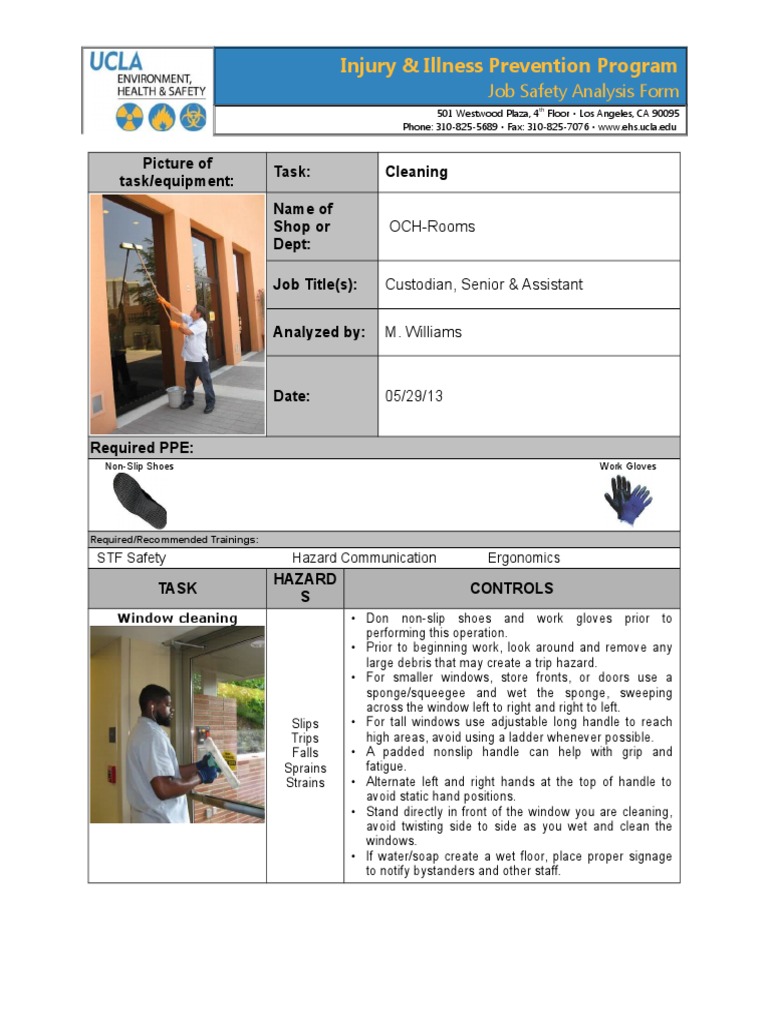 Window Cleaning | PDF | Personal Protective Equipment | Occupational ...