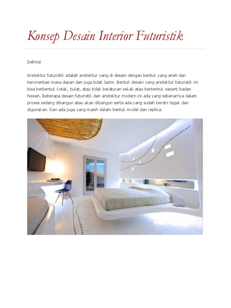 Konsep Desain Interior | PDF