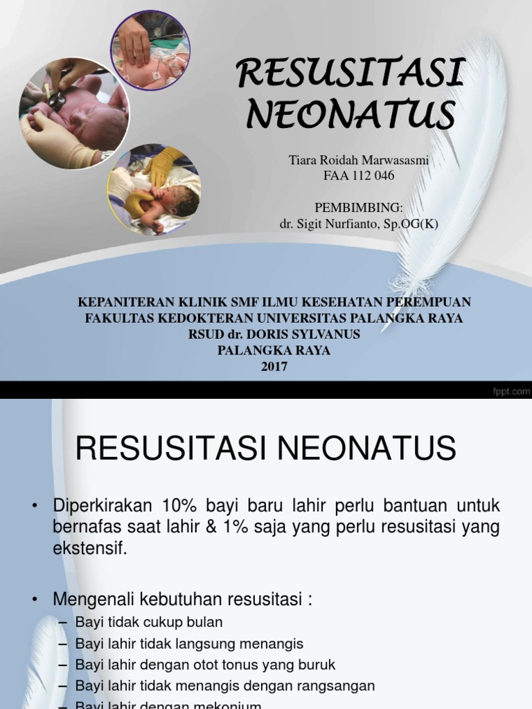 Resusitasi Neonatus | PDF