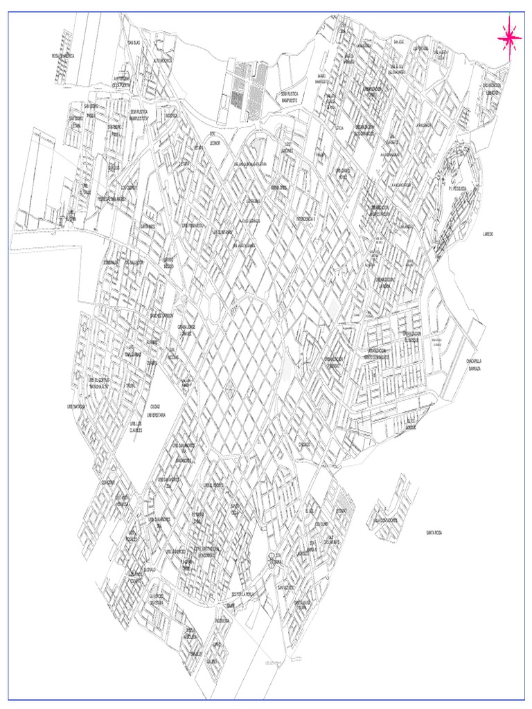 Plano Distrito Trujillo PDF | PDF