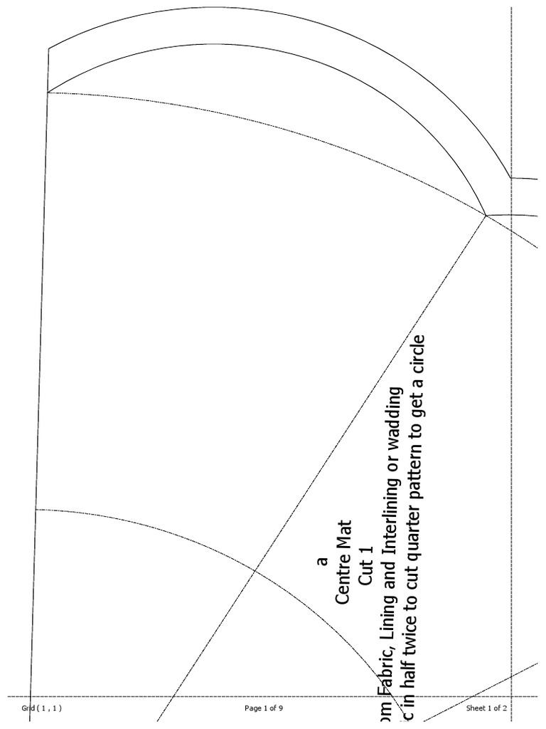 Circular Table Mats | PDF