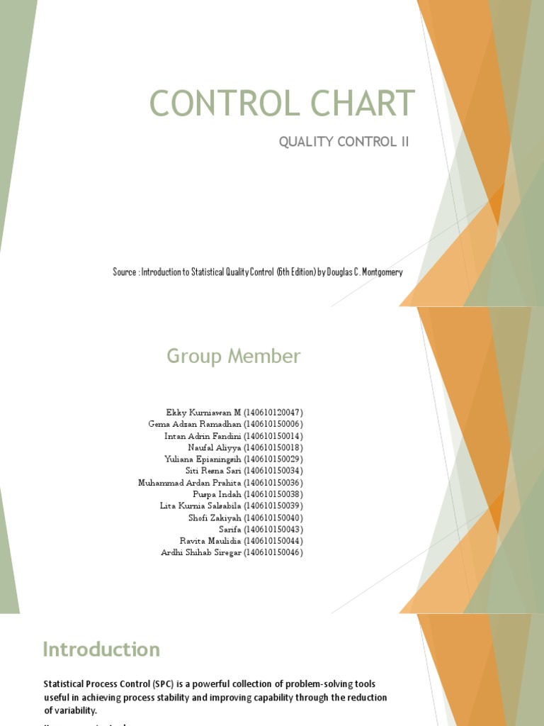 QC 2 (Control Chart) | Download Free PDF | Systems Theory | Production ...