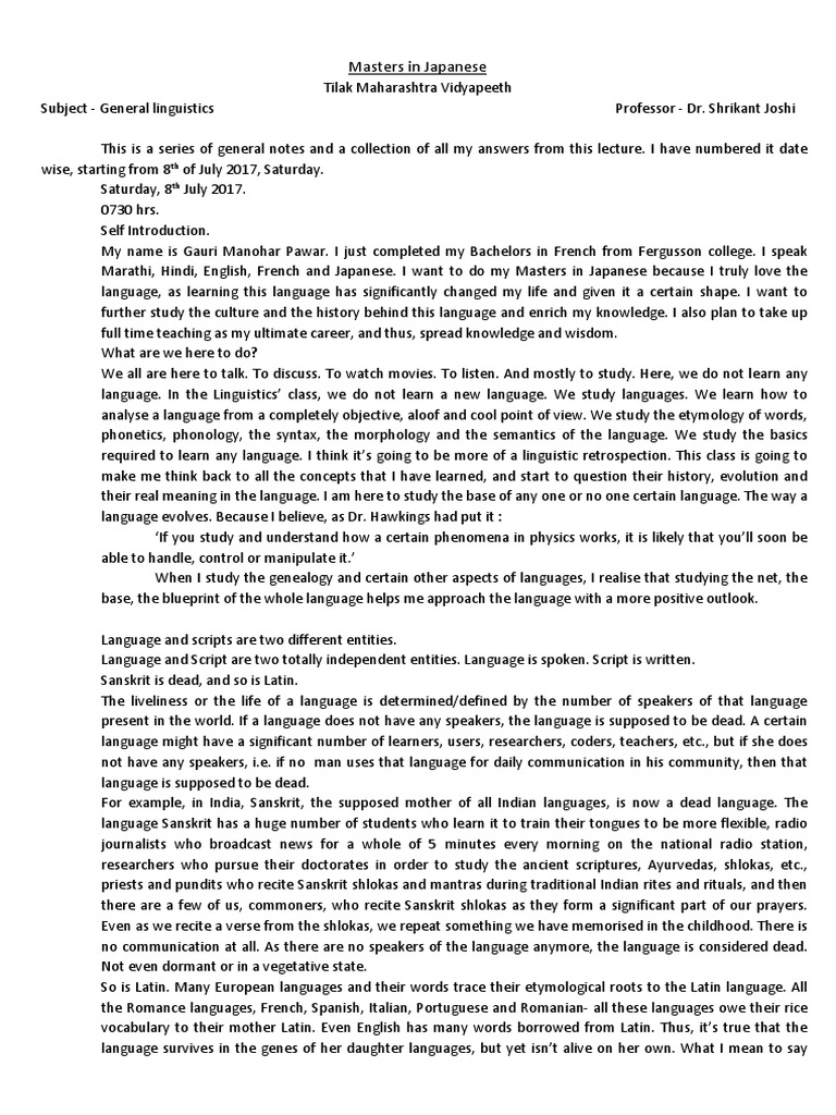 General Linguistics | PDF | Linguistics | Lung