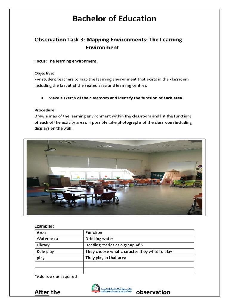 Task 3 | PDF | Classroom | Behavior Modification
