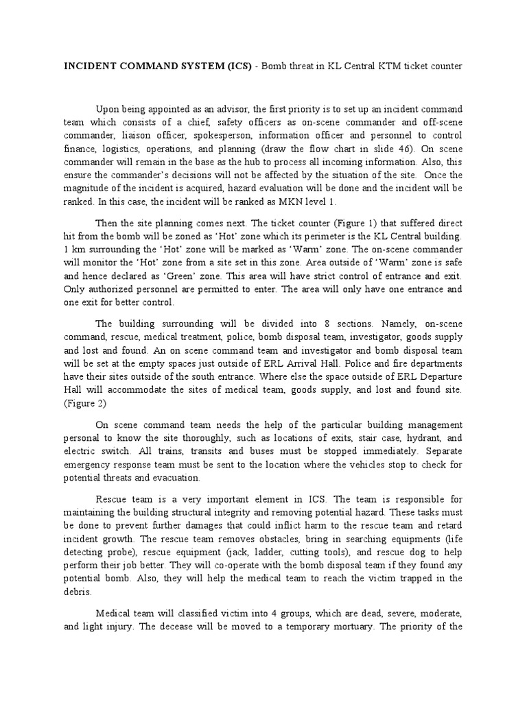 Incident Command System (Ics) | PDF | Firefighting | Incident Command ...