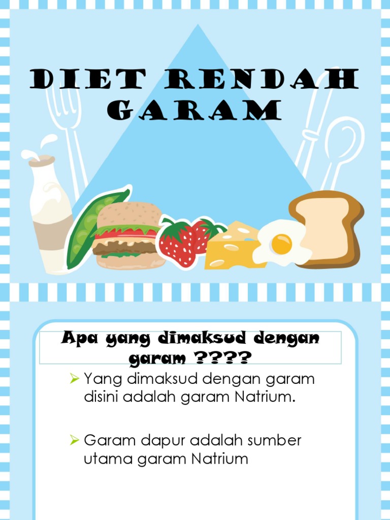 Diet Rendah Garam | PDF
