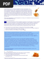 FSSAI Honey Standards Overview | PDF | Honey | Honey Bee