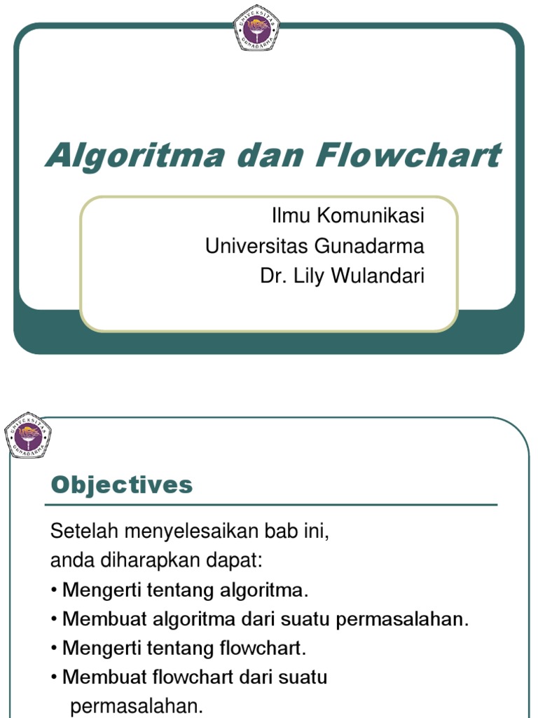 Algoritma Dan Flowchart1 | PDF