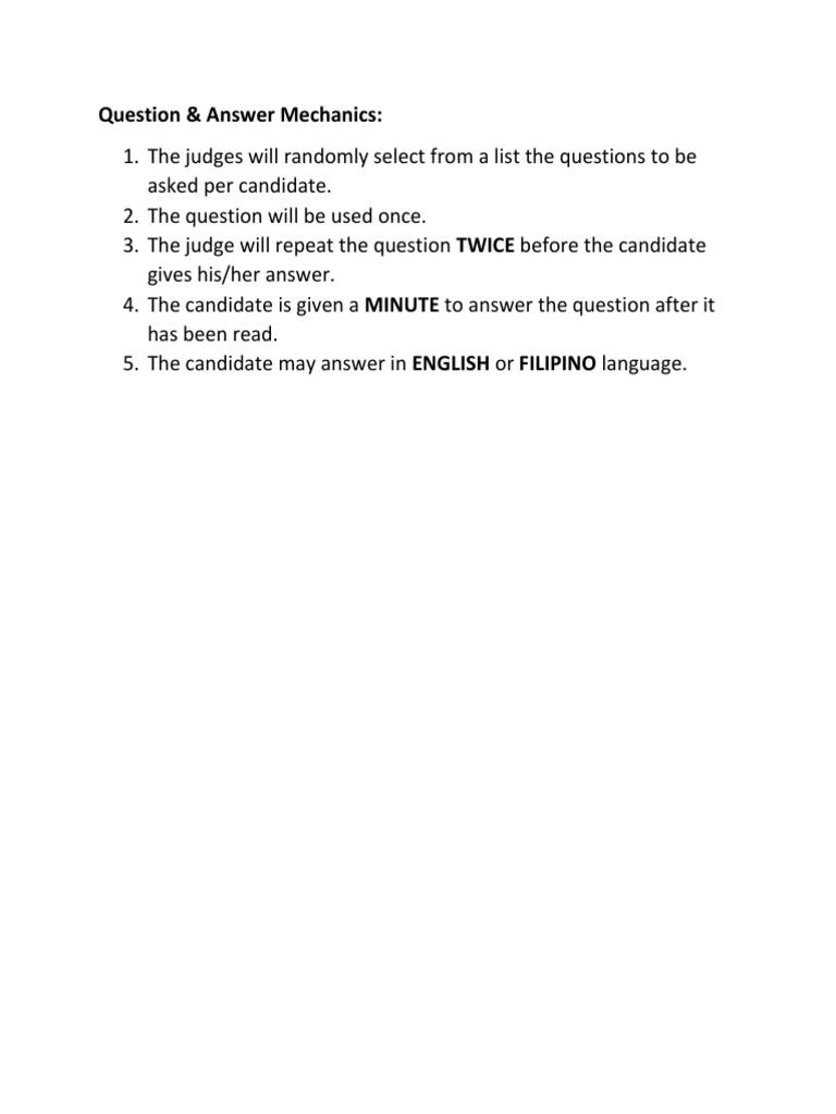 Question & Answer Mechanics | PDF