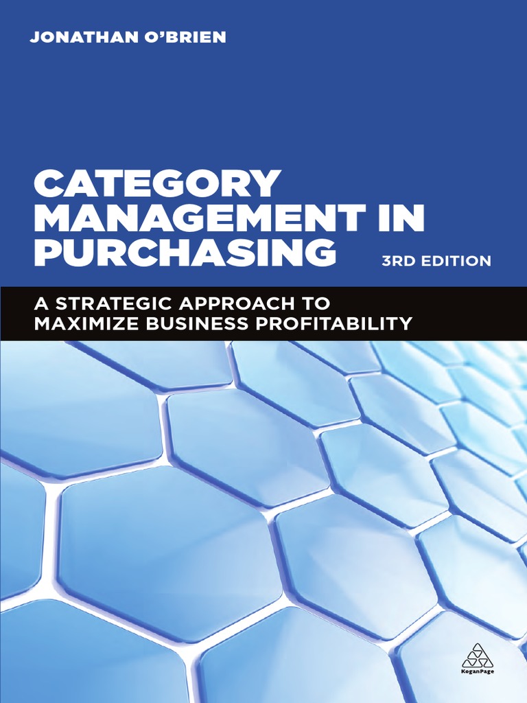Category Management Strategies Explained | PDF | Procurement ...