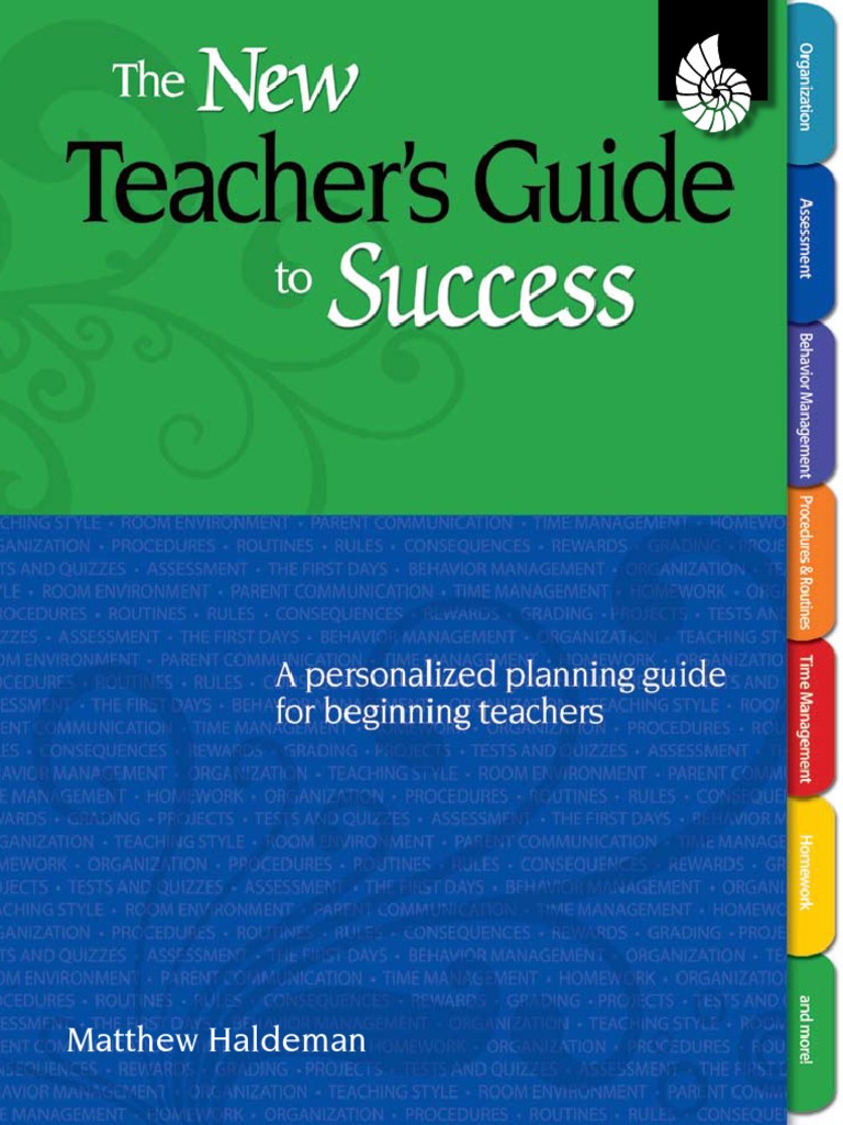 The New Teacher S Guide To Success PDF | PDF | Teacher Education ...