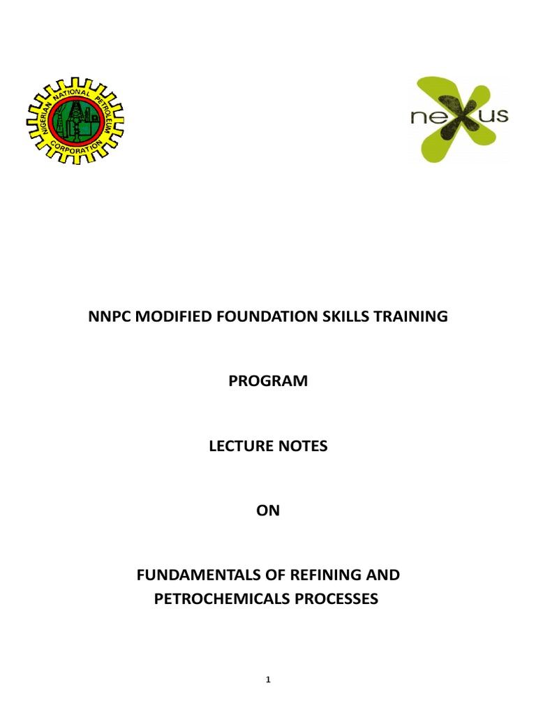 Fundamentals of Refining and Petrochemicals Processes | PDF | Oil ...