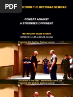 Systema Takedown Techniques | PDF | Self Defense | Sports