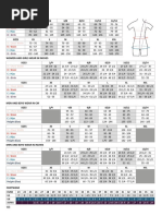 Uniqlo Size Chart Men Lengkap PDF | PDF | Waist
