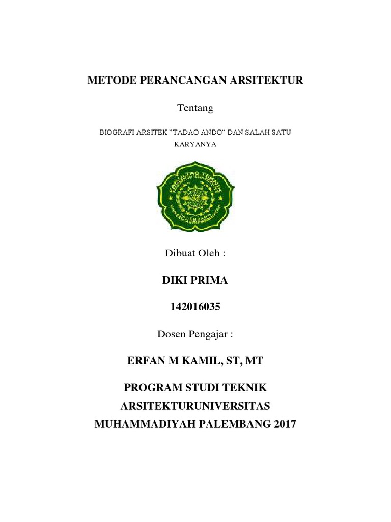 Metode Perancangan Arsitektur Pdf Pdf