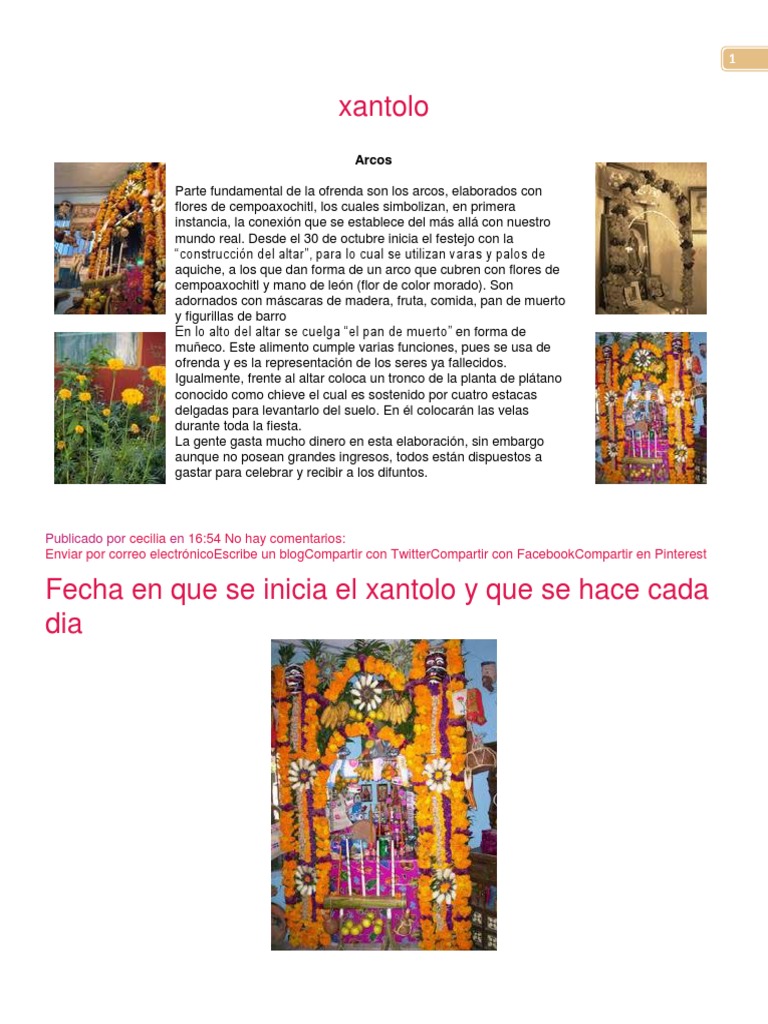 Xantolo Huejutla | PDF | Rituales | Religión y creencia