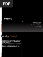 Fusing Process in Garment Industry | PDF | Lamination | Textiles