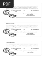 Citaciones Apoderado Formato Comunicación | PDF