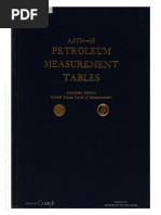 Astm Table 53 & 54 - (B) | PDF