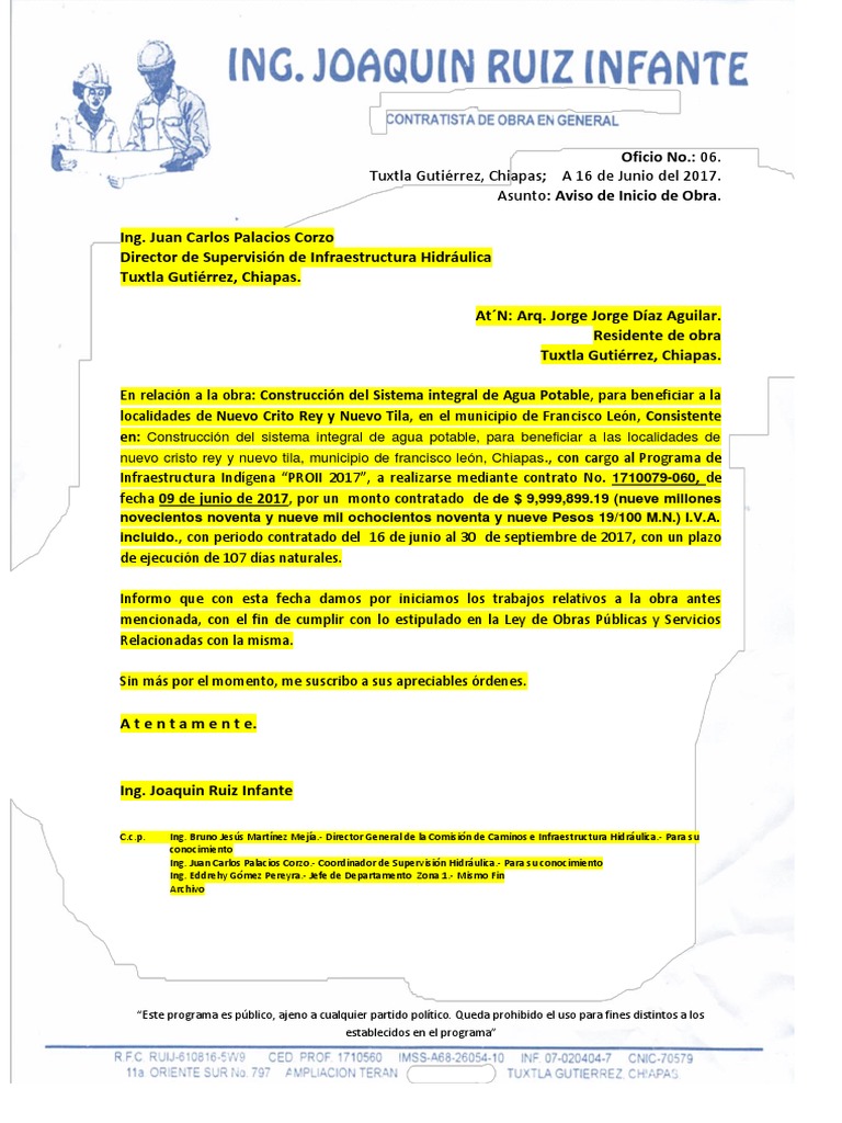 Solicitud de Reprogramacion | PDF | Chiapas