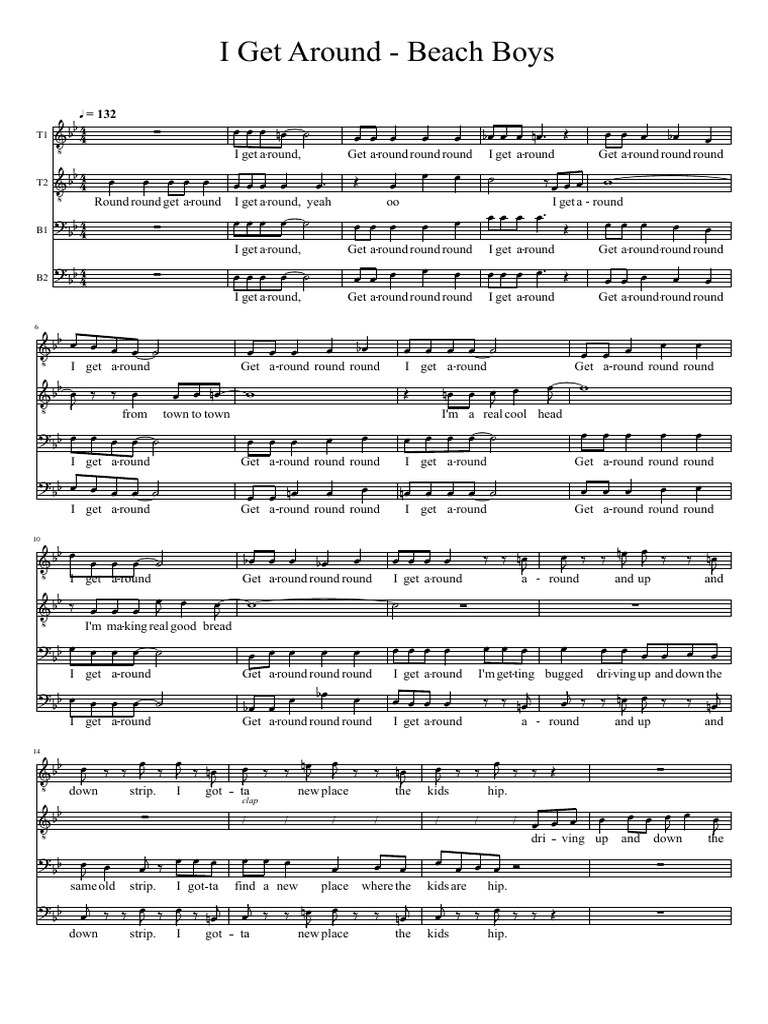I Get Around - Beach Boys