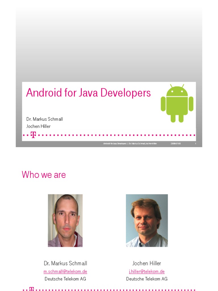 Android For Java Developers | PDF