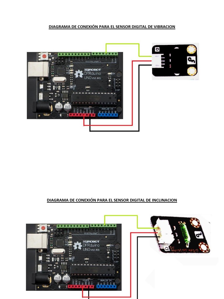 Diagramas de conexión para sensores digitales y analógicos comunes | PDF