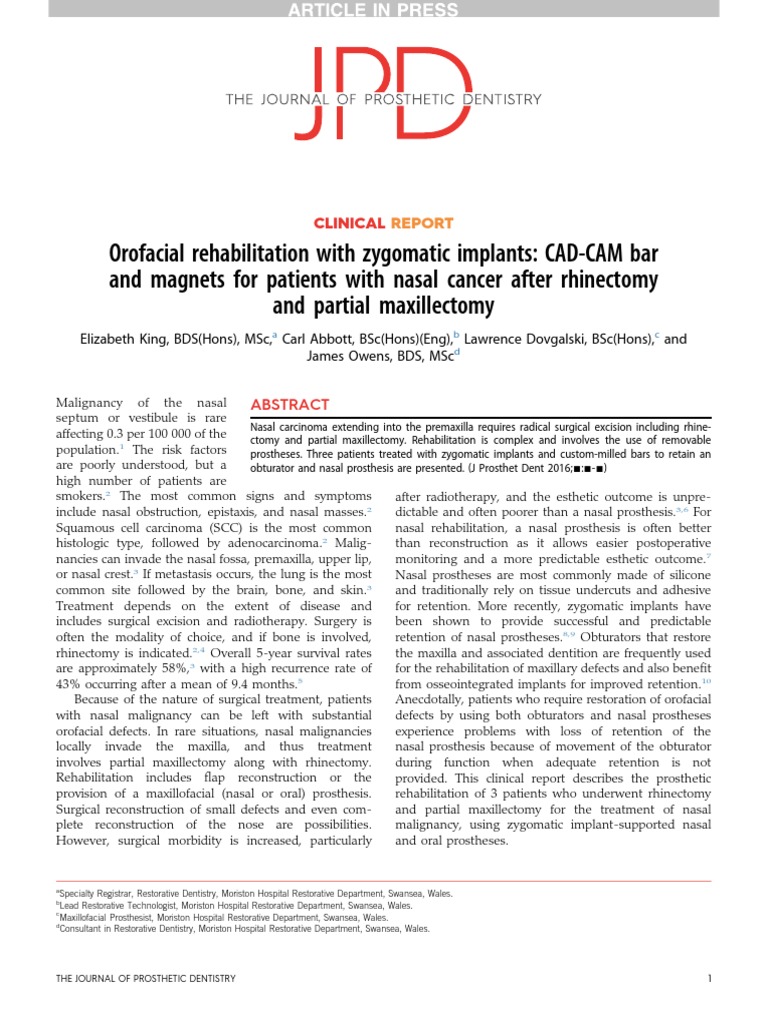 Cad Cam Bar and Magnets | PDF | Dental Implant | Prosthesis