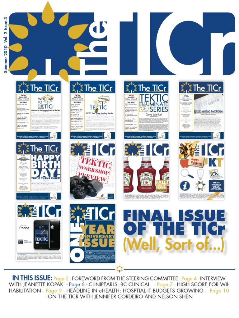 Summer 2010 TICr Newsletter Insights | PDF | Martin Scorsese | Evidence ...