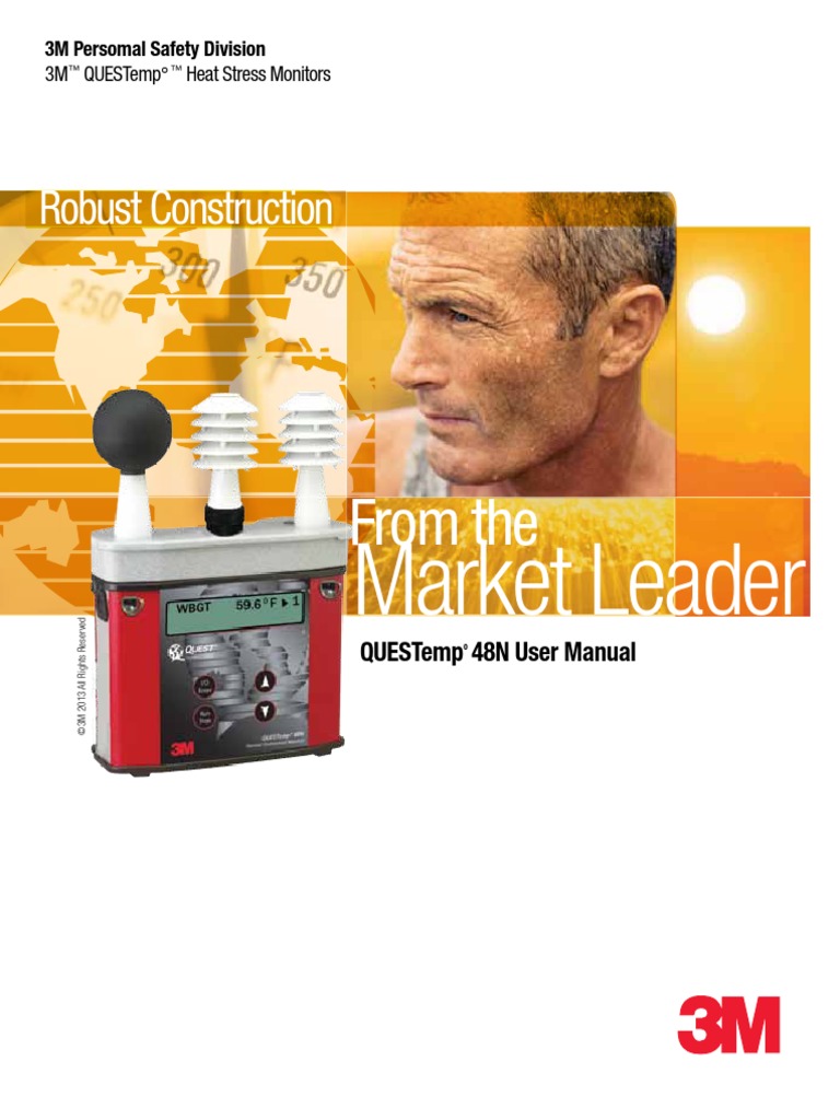 3M Quest QT48N Man 057 330re 2013 02 | PDF | Relative Humidity ...