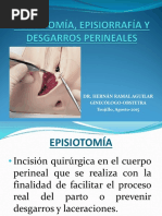Episiotomía y Episiorrafia | PDF | Parto | Especialidades Medicas