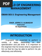 Module 1 - Intro To Engineering Management | PDF | Engineer | Engineering