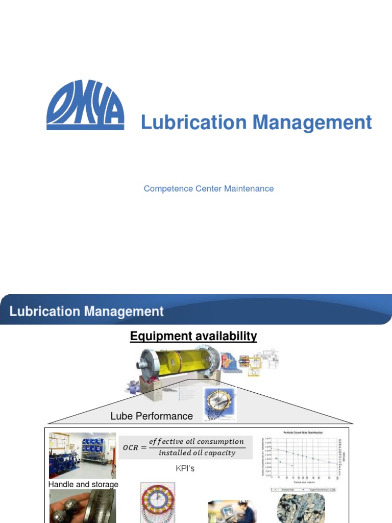Lubrication Management | PDF | Bearing (Mechanical) | Motor Oil