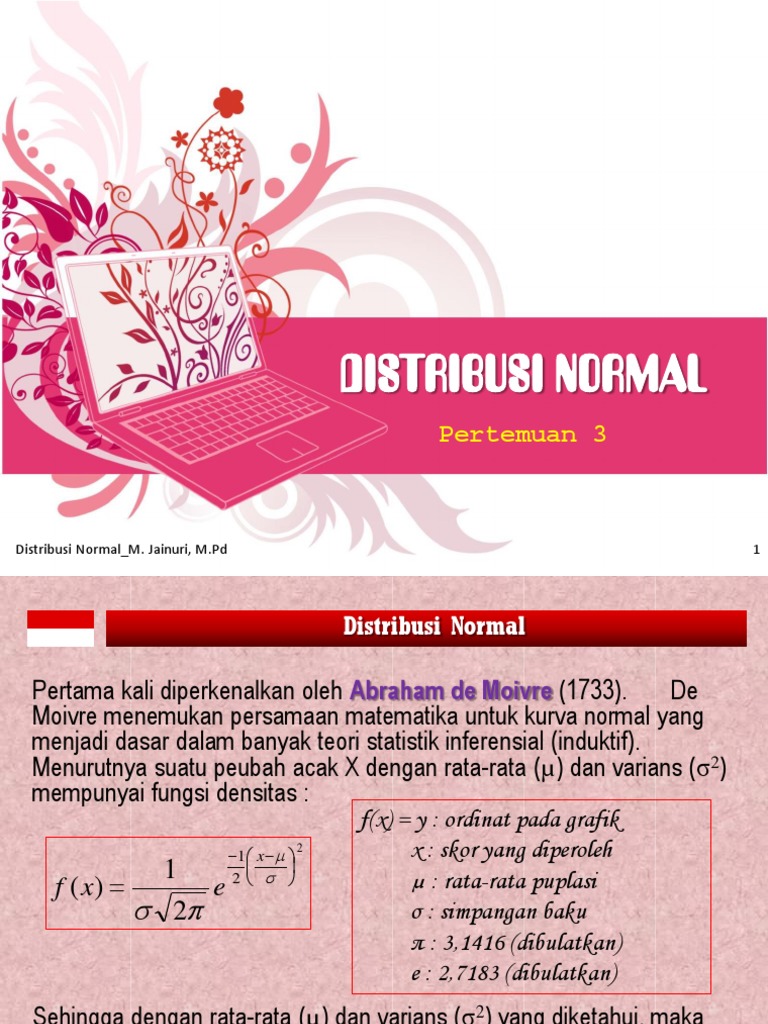 Materi P3 Distribusi-Normal | PDF