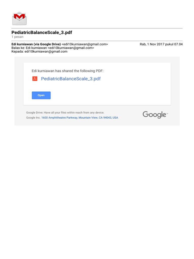 Pediatric Balance Scale Guide | PDF | Career & Growth | Wellness